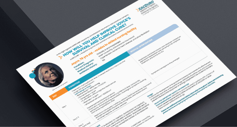 Resources | XACDURO® (sulbactam for injection; durlobactam for ...